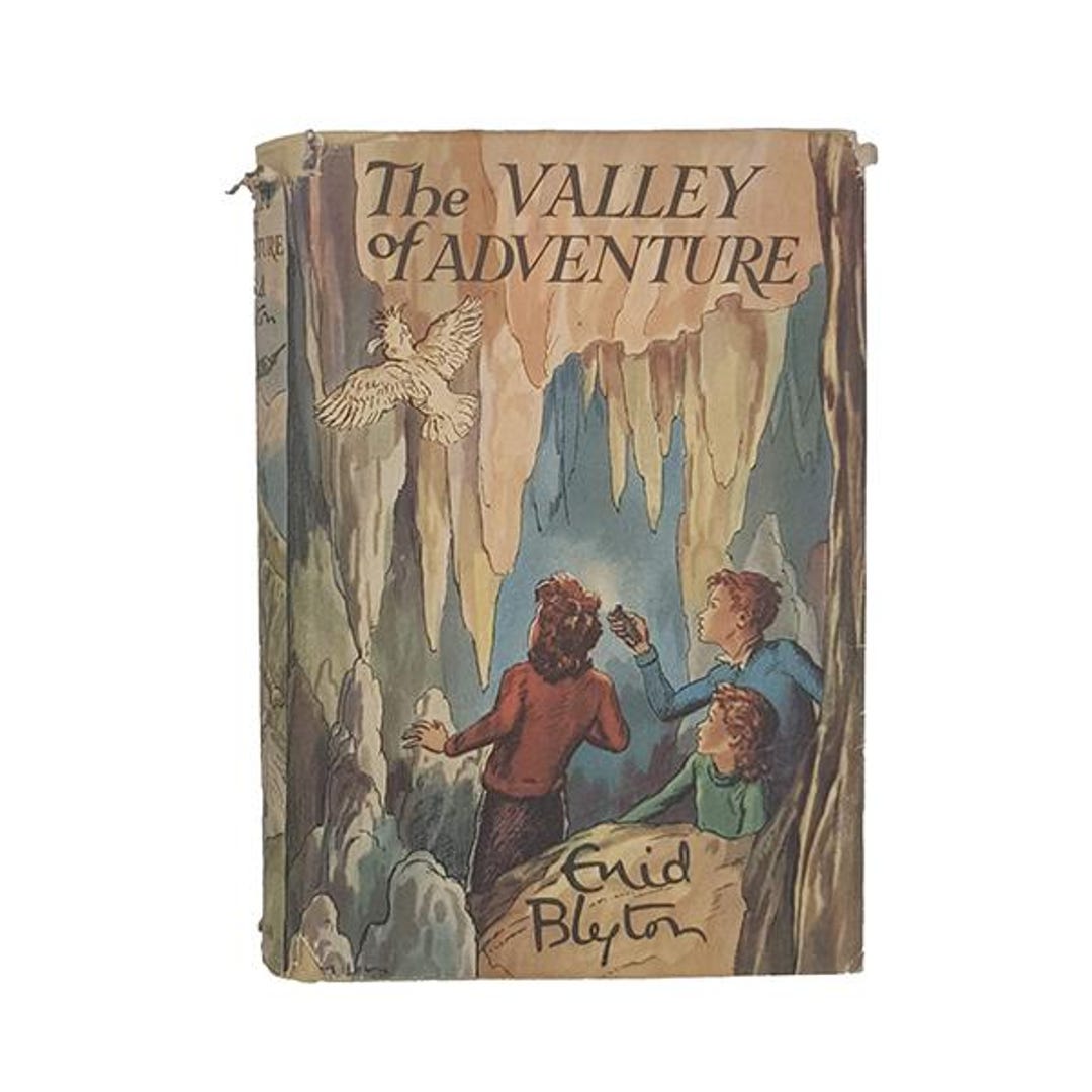 Enid Blyton's the Valley of Adventure - 1st Ed., Macmillan, 1947 - Etsy