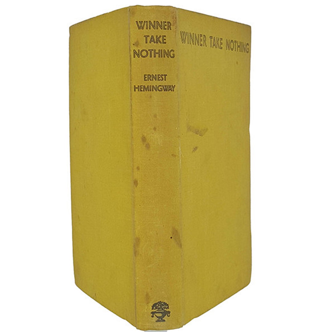Ernest Hemingway's Winner Take Nothing Cape 1934 - Etsy