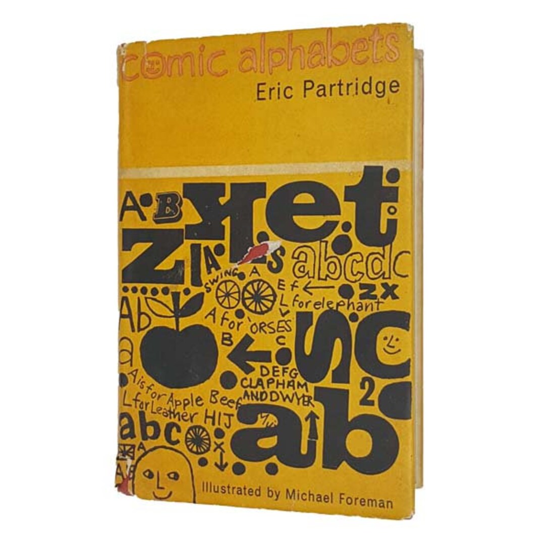 Comic Alphabets by Eric Partridge - Routledge 1961 - Etsy