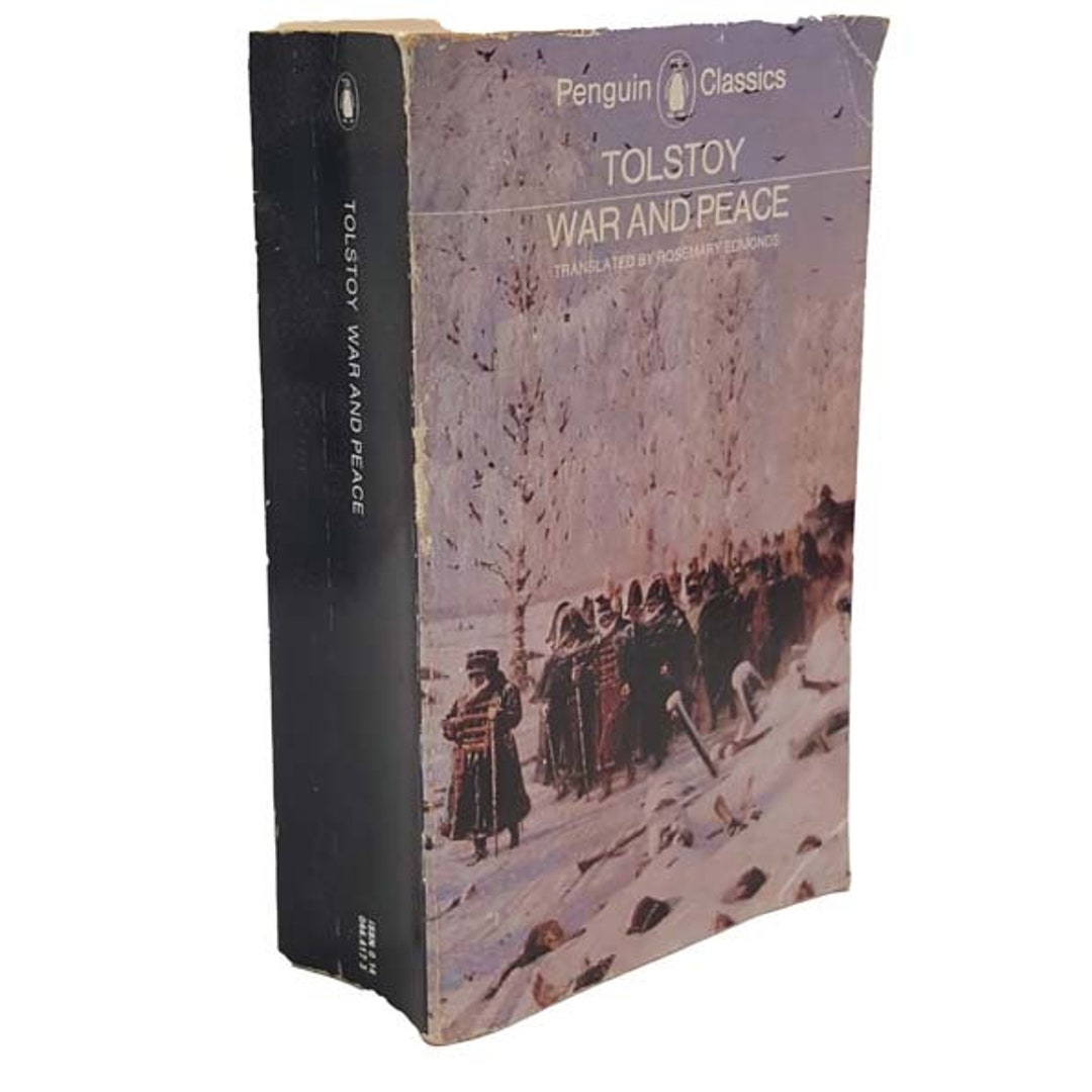 Leo Tolstoy's War and Peace Penguin, 1984 - Etsy