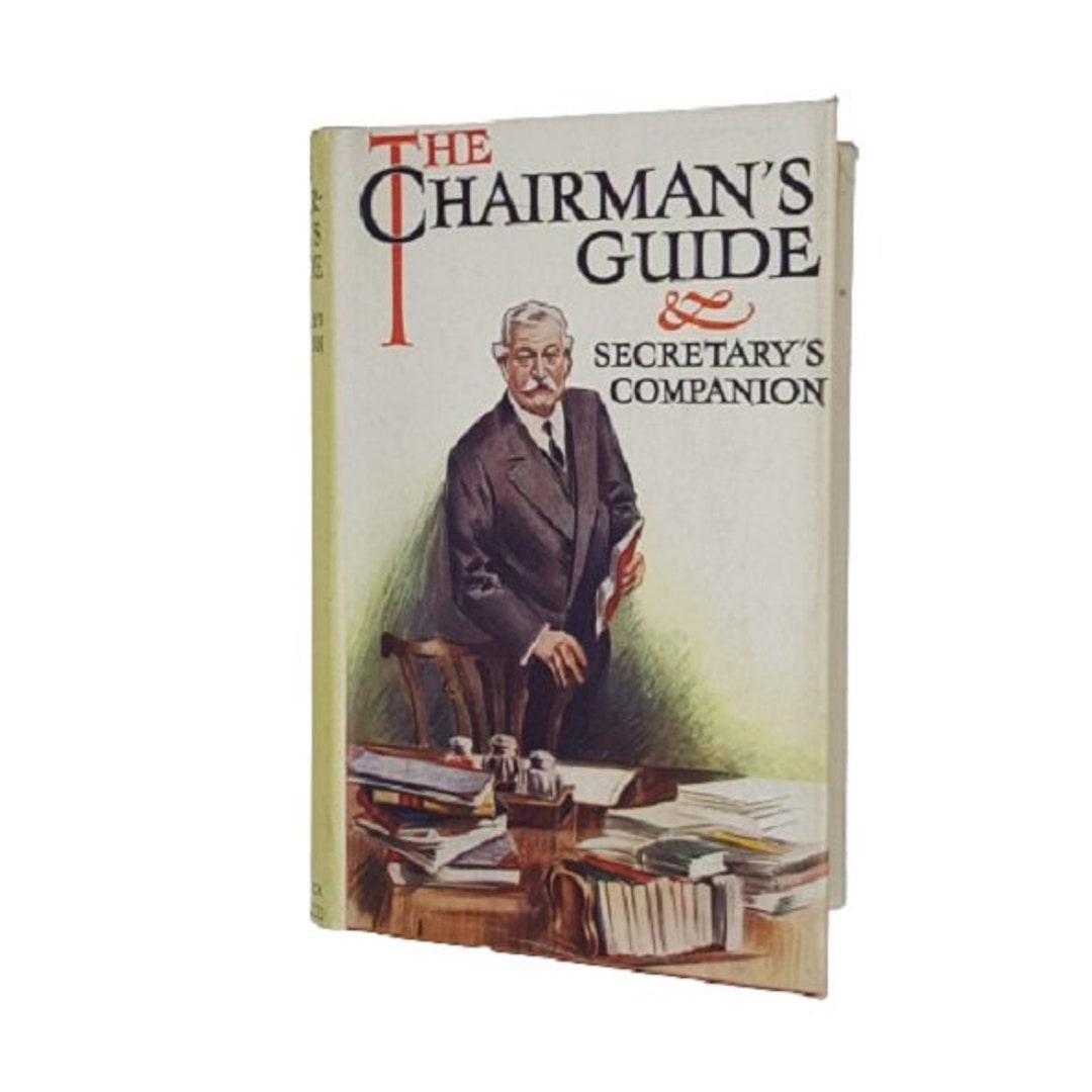 The Chairman's Guide and Secretary's Companion - Ward Lock & Co. - Etsy