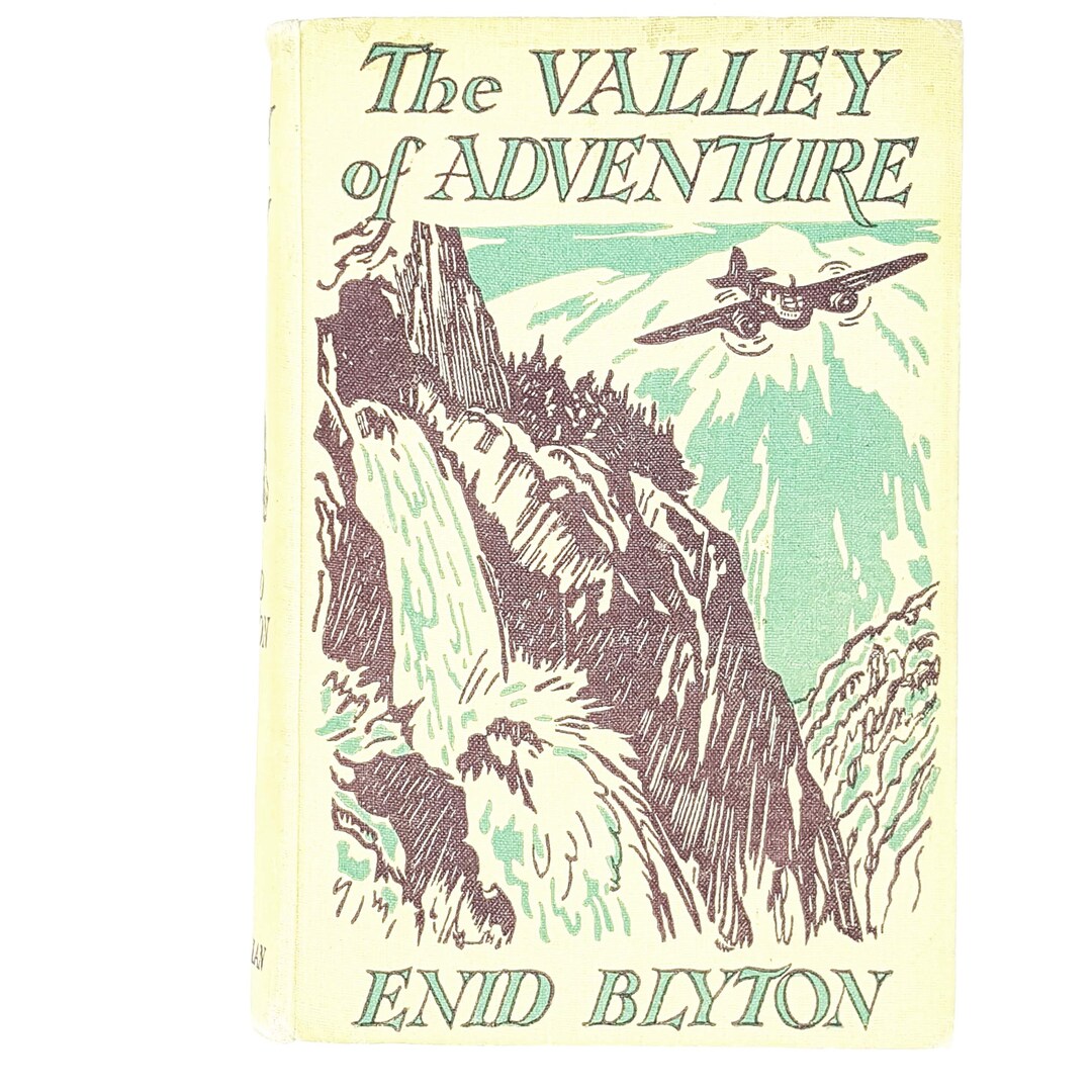 Illustrated Enid Blyton's the Valley of Adventure 1947 1st Edition - Etsy