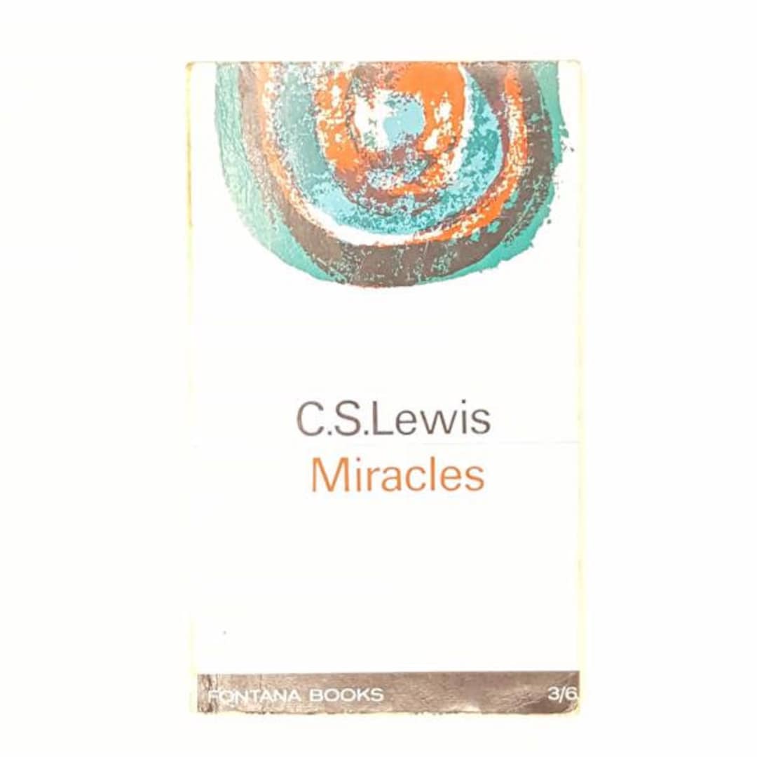 C. S. Lewis's Miracles 1967 - Fontana - Etsy