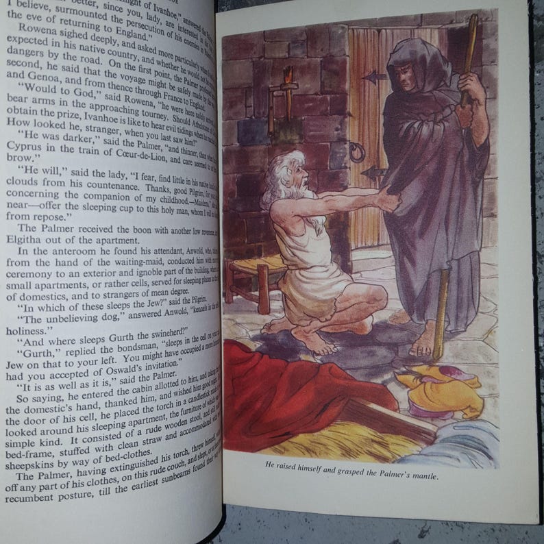 Ivanhoe by Sir Walter Scott - the Heirloom Library, Illustrated - Etsy