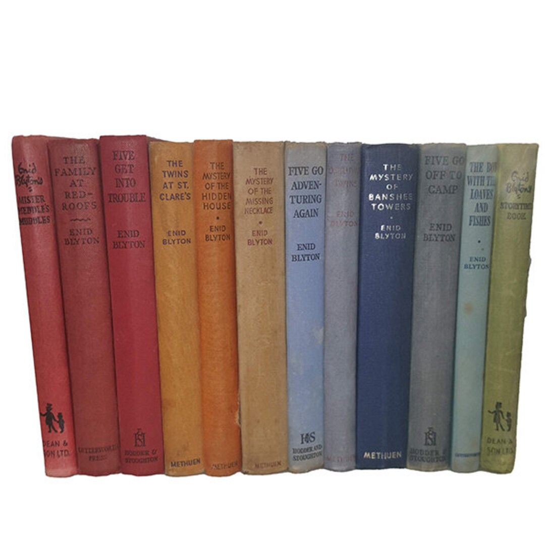 Enid Blyton Collected Works 12 Books - Etsy Australia