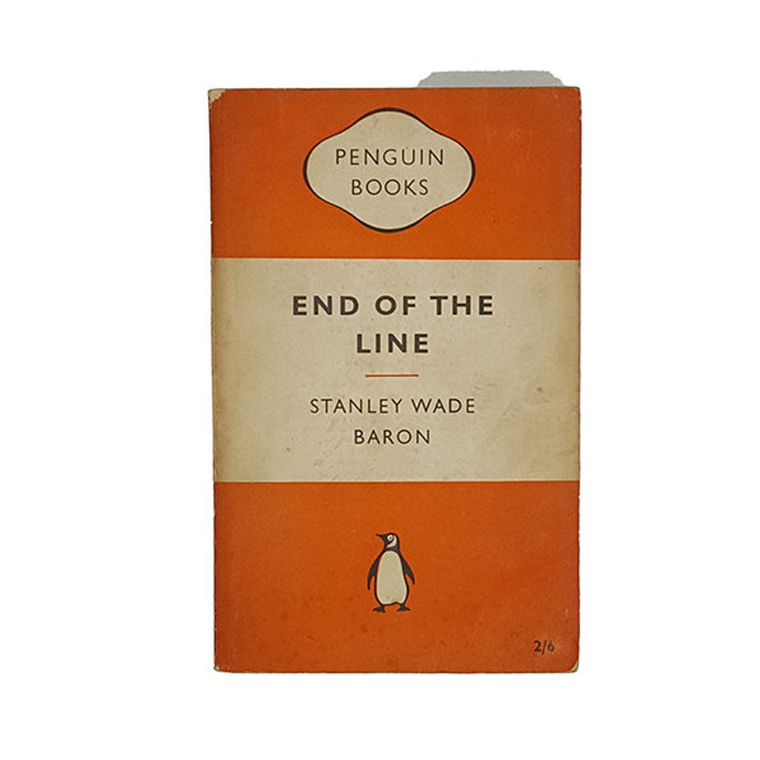 End of the Line by Stanley Wade Baron Penguin 1956 - Etsy