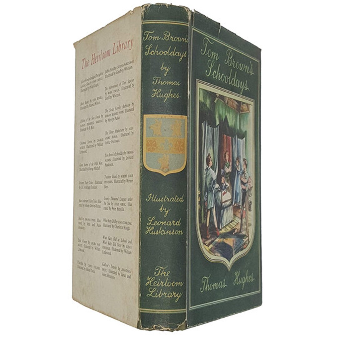 Tom Brown's Schooldays by Thomas Hughes - Heirloom Library 1957 - Etsy