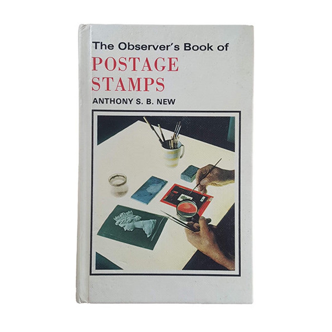 The Observer's Book of Postage Stamps by Anthony S. B. New 42 1988 - Etsy
