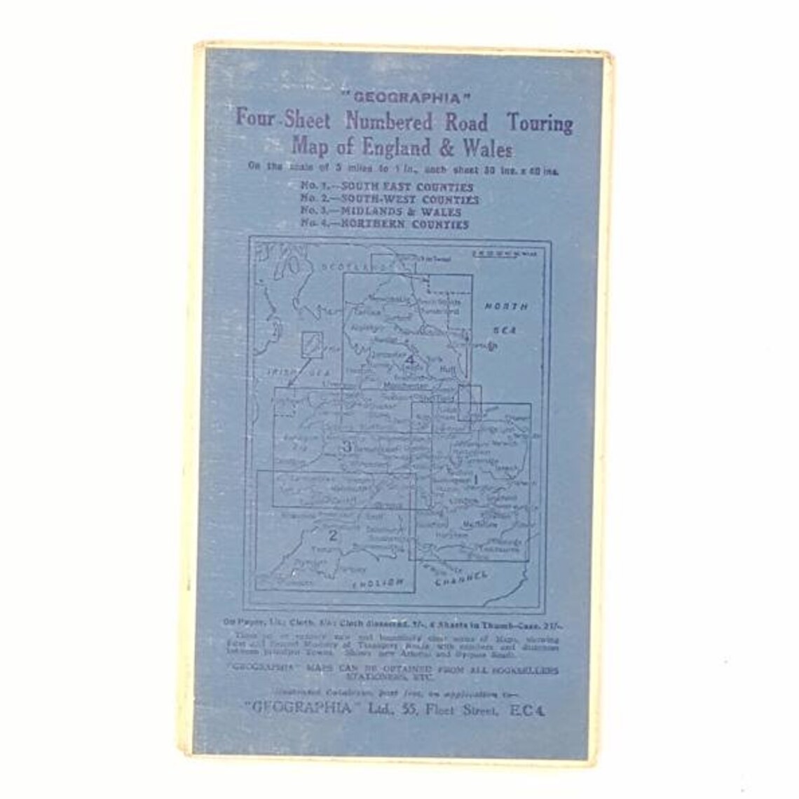 Maps: No. 2 South West Counties - Geographia - Etsy