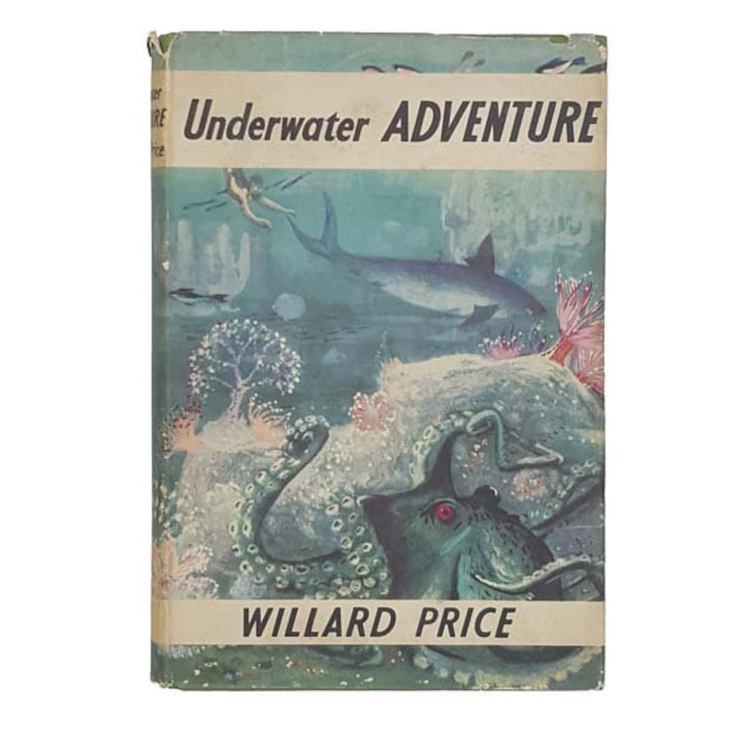 Underwater Adventure by Willard Price - Book Club - Etsy