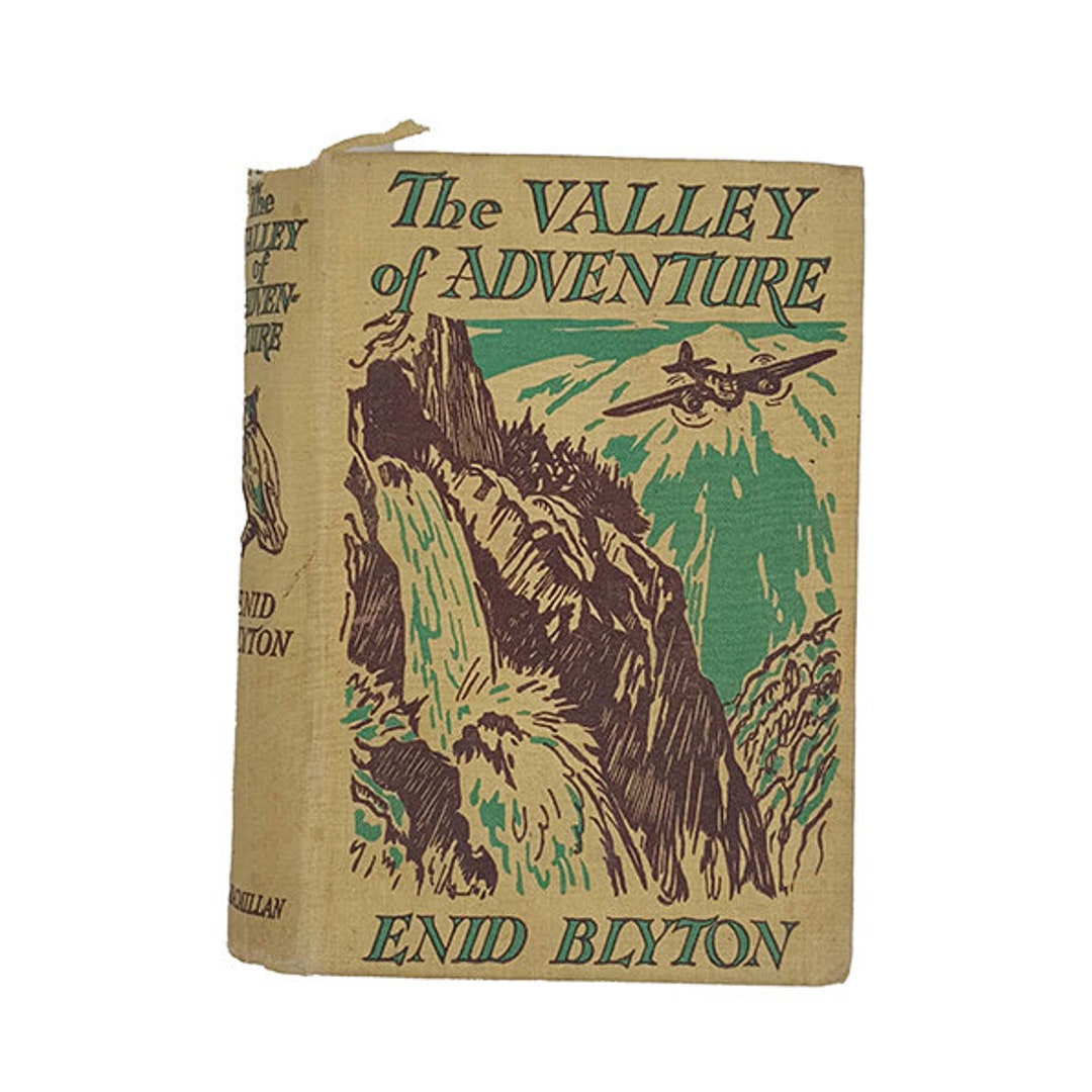 Enid Blyton's the Valley of Adventure - Macmillan, 1949 - Etsy