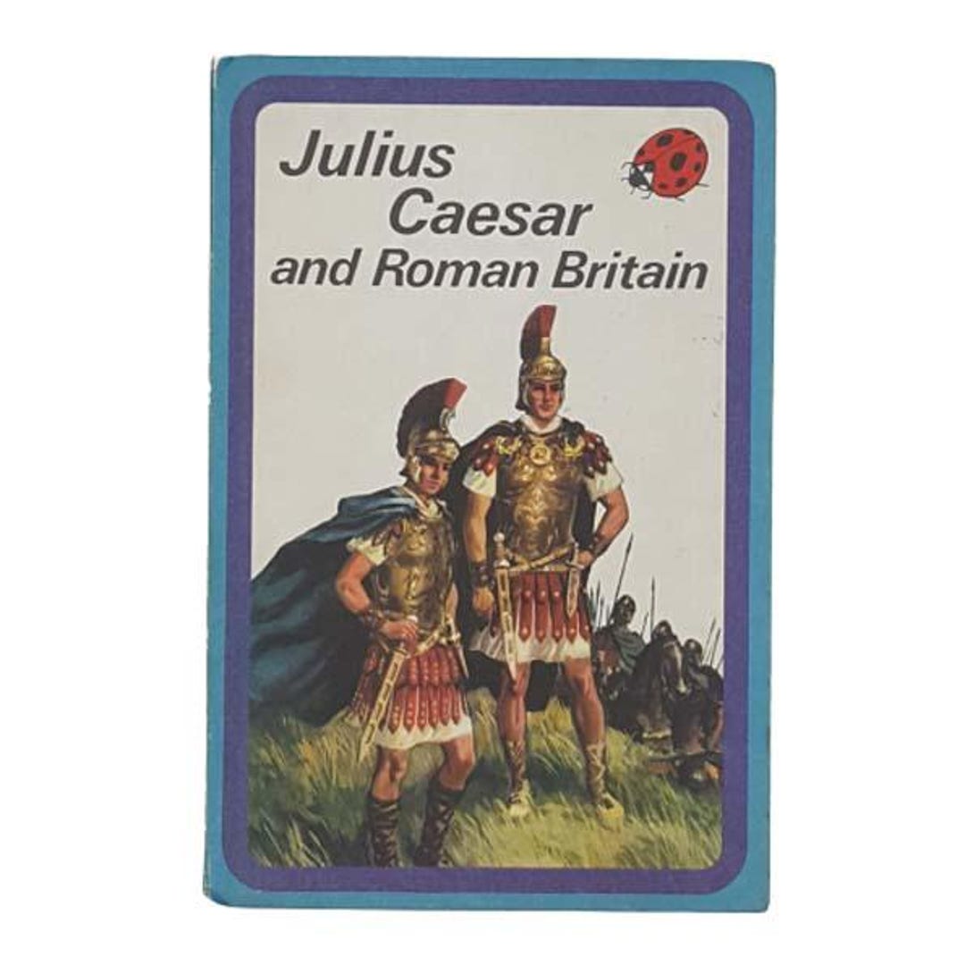 Ladybird 561 Blue Border Cover: Julius Caesar and Roman Britain - Etsy