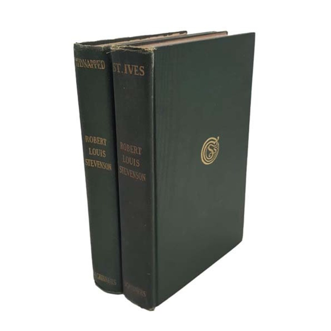 Robert Louis Stevenson's Kidnapped & St. Ives - Scribners, 1905,1907 - Etsy