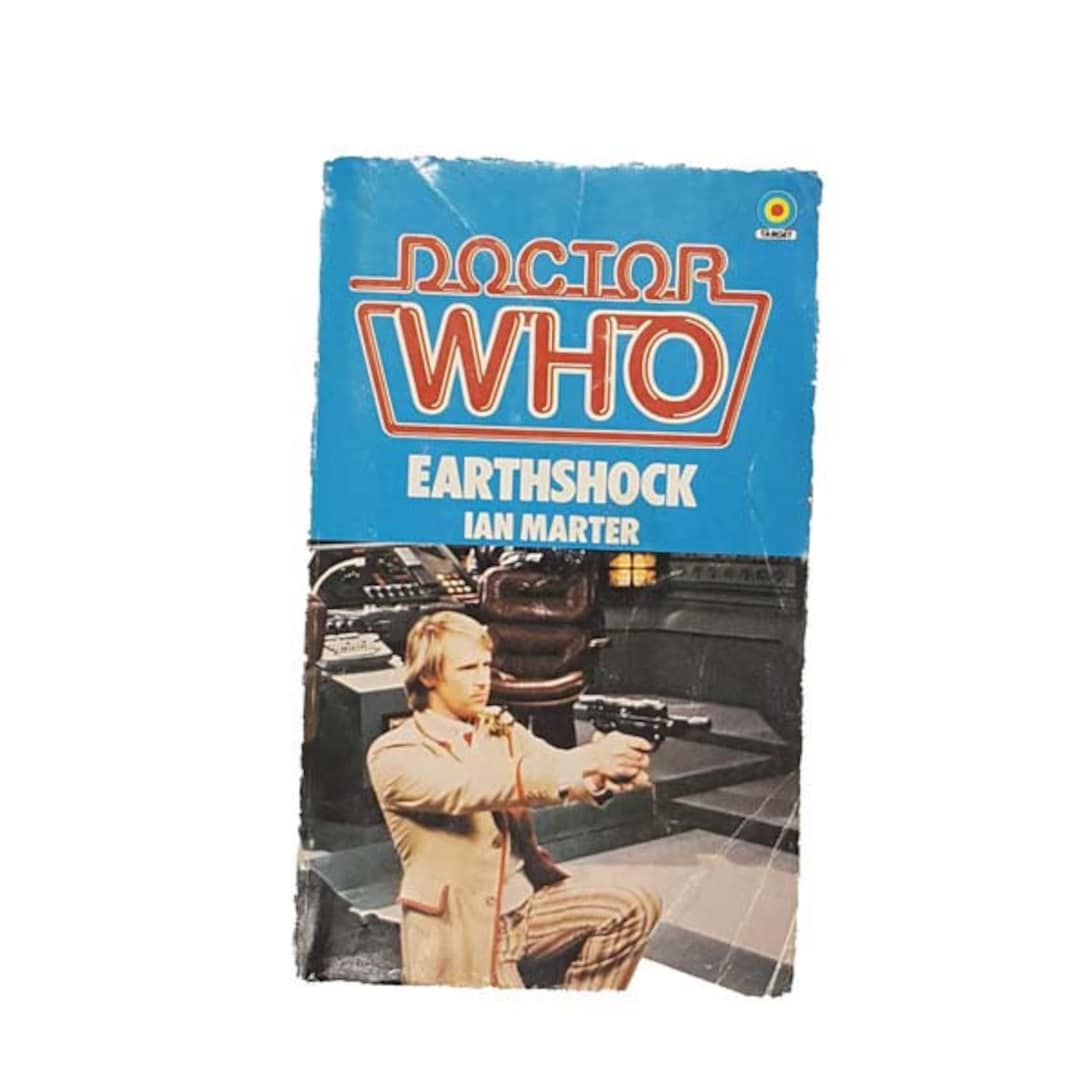 Doctor Who Earthshock by Ian Marter - Target, 1983 - Etsy