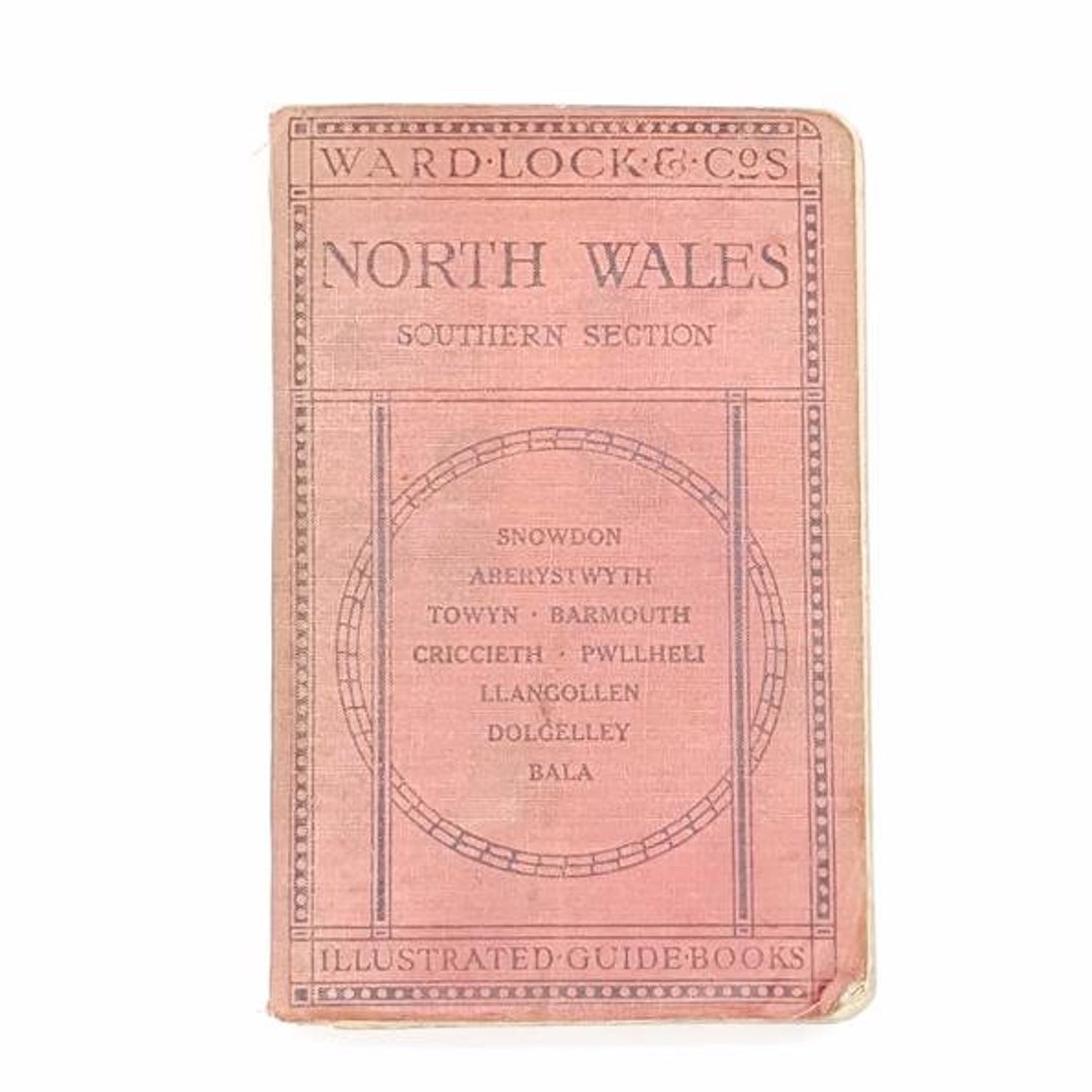 Illustrated Guide Books: North Wales C.1930s Sixth Edition - Etsy UK