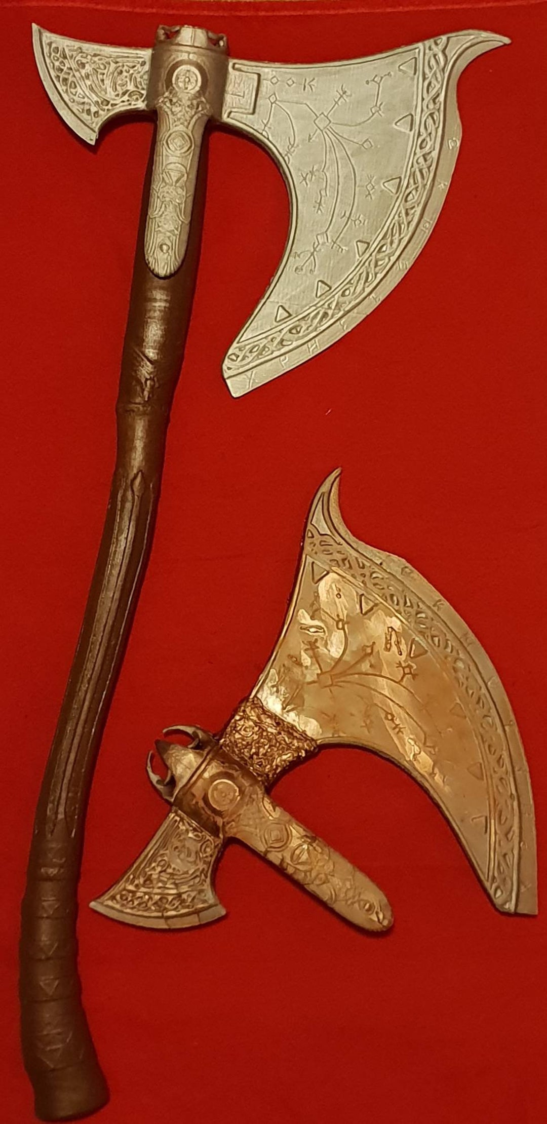 Battle Axe Damaged and Normal Head Commision unpainted and Needs ...