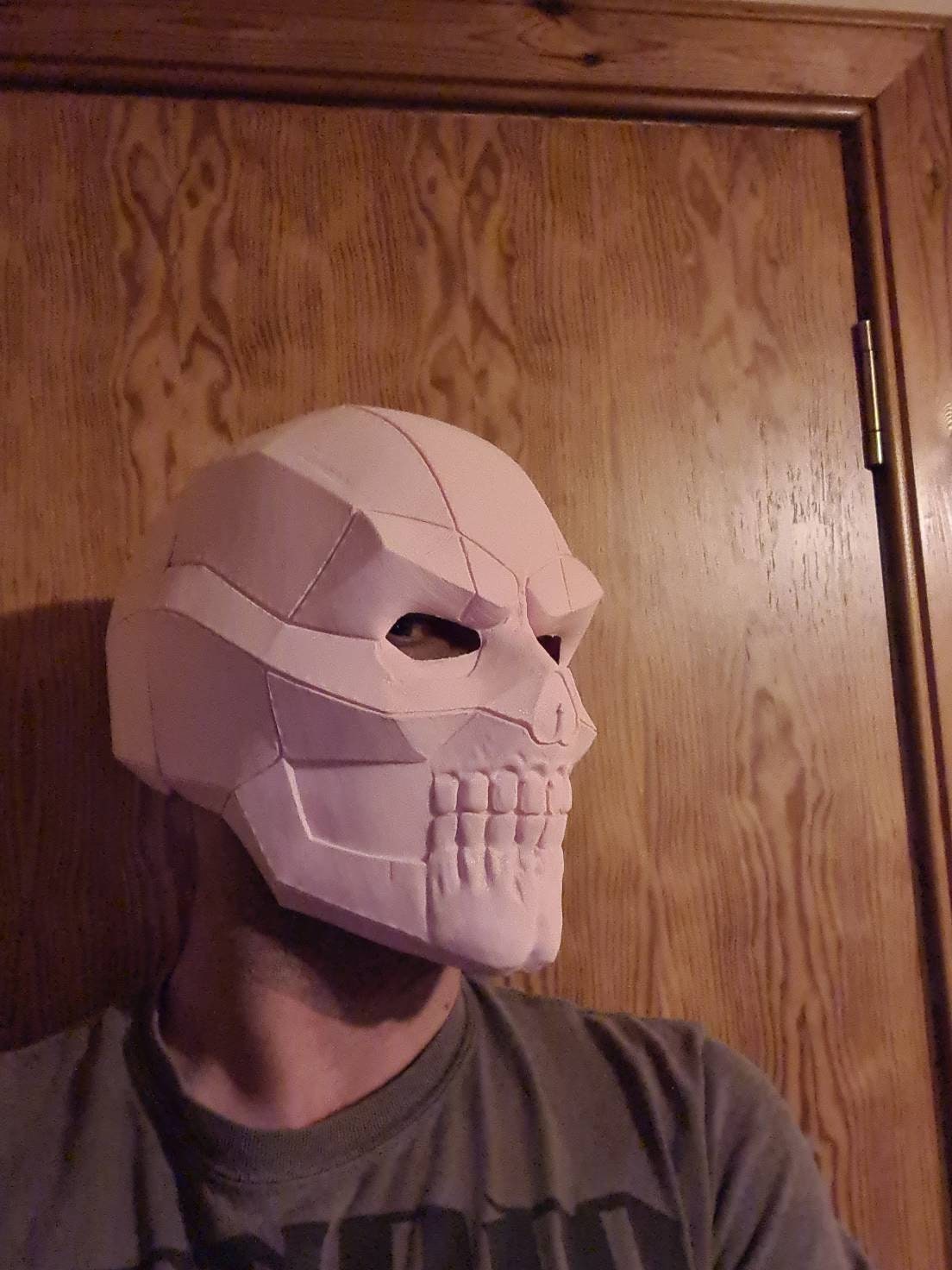 3D Printed Black Mask Bird of Prey Version Helmet Commisssion - Etsy