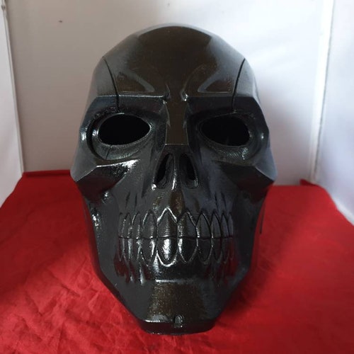 RIDDLER CANE Question Mark Gold Costume Wood Batman Cosplay Prop Spiral ...