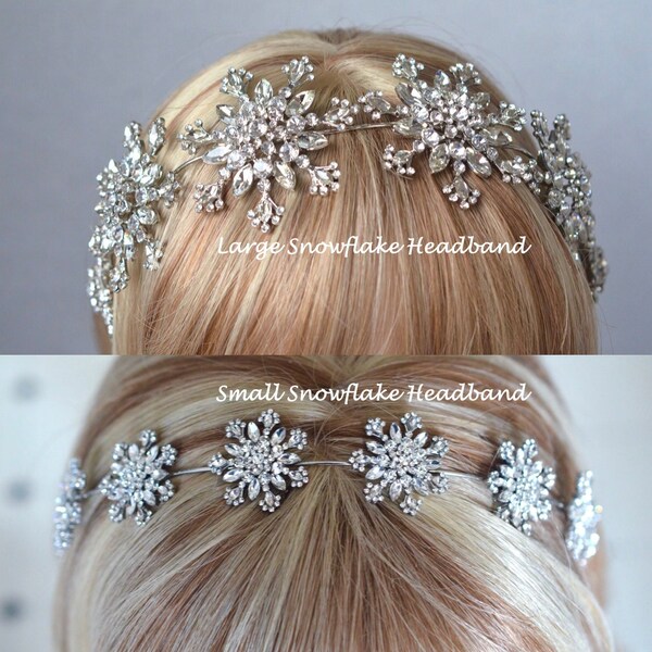 Snowflake Hair Piece - Etsy