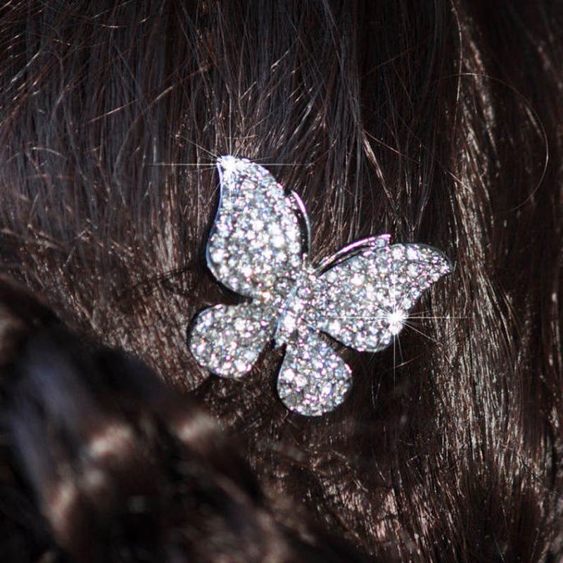 Butterfly Hair Clip - Etsy