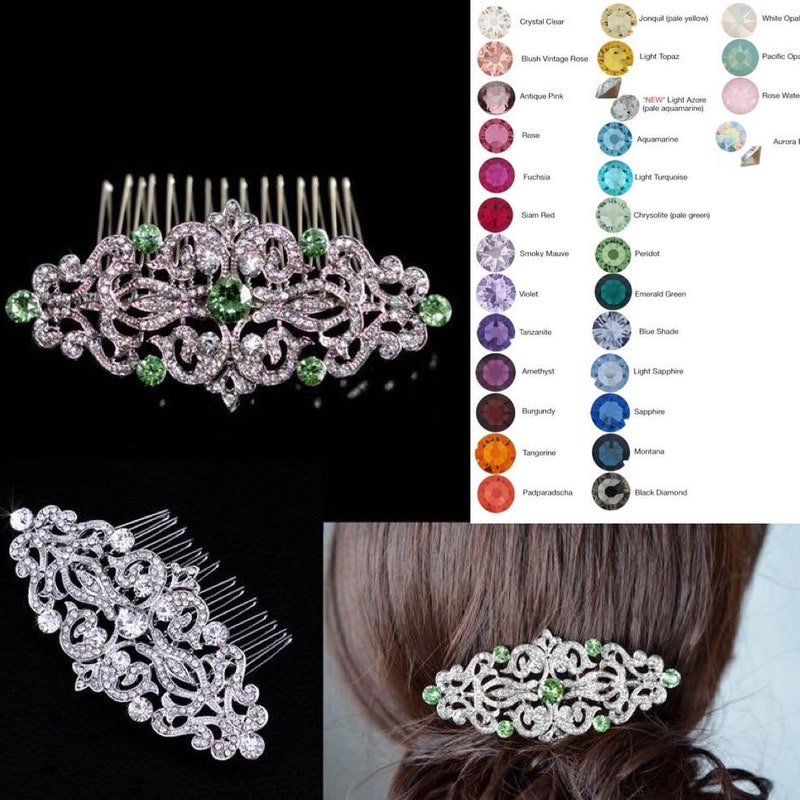 Sparkle Hair Comb - Etsy