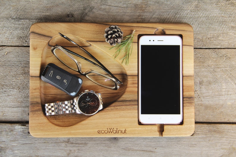 Custom Wood Organizer Personalized Gifts Office Desk Tidy | Etsy