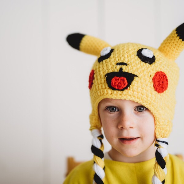 Pikachu Winter Hat - Etsy