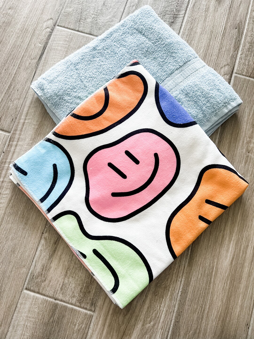 Strange Smileys Microfiber Towel Pants - Etsy
