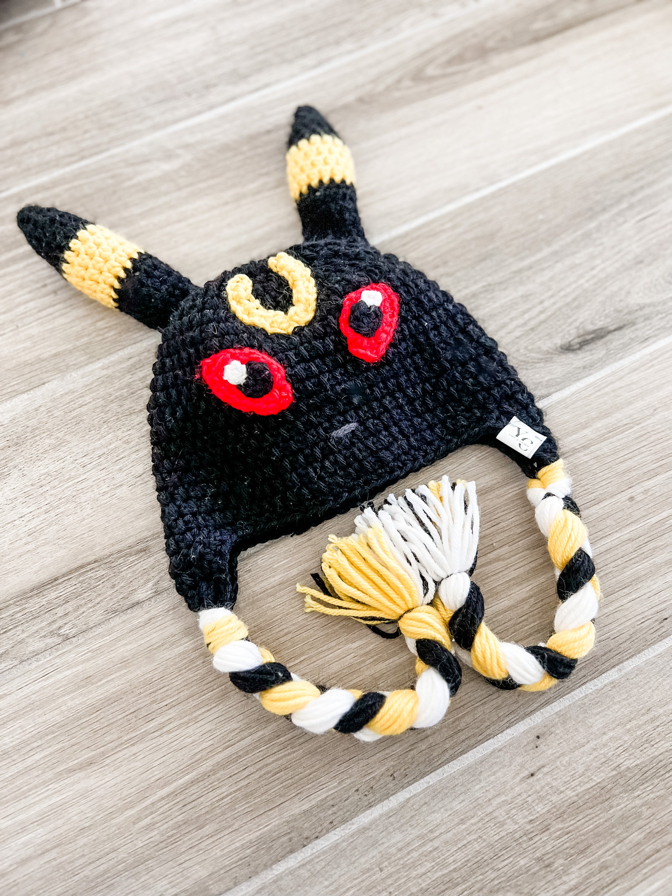 Umbreon Hat Crochet Pattern Eeveelutions — Shea Crochet