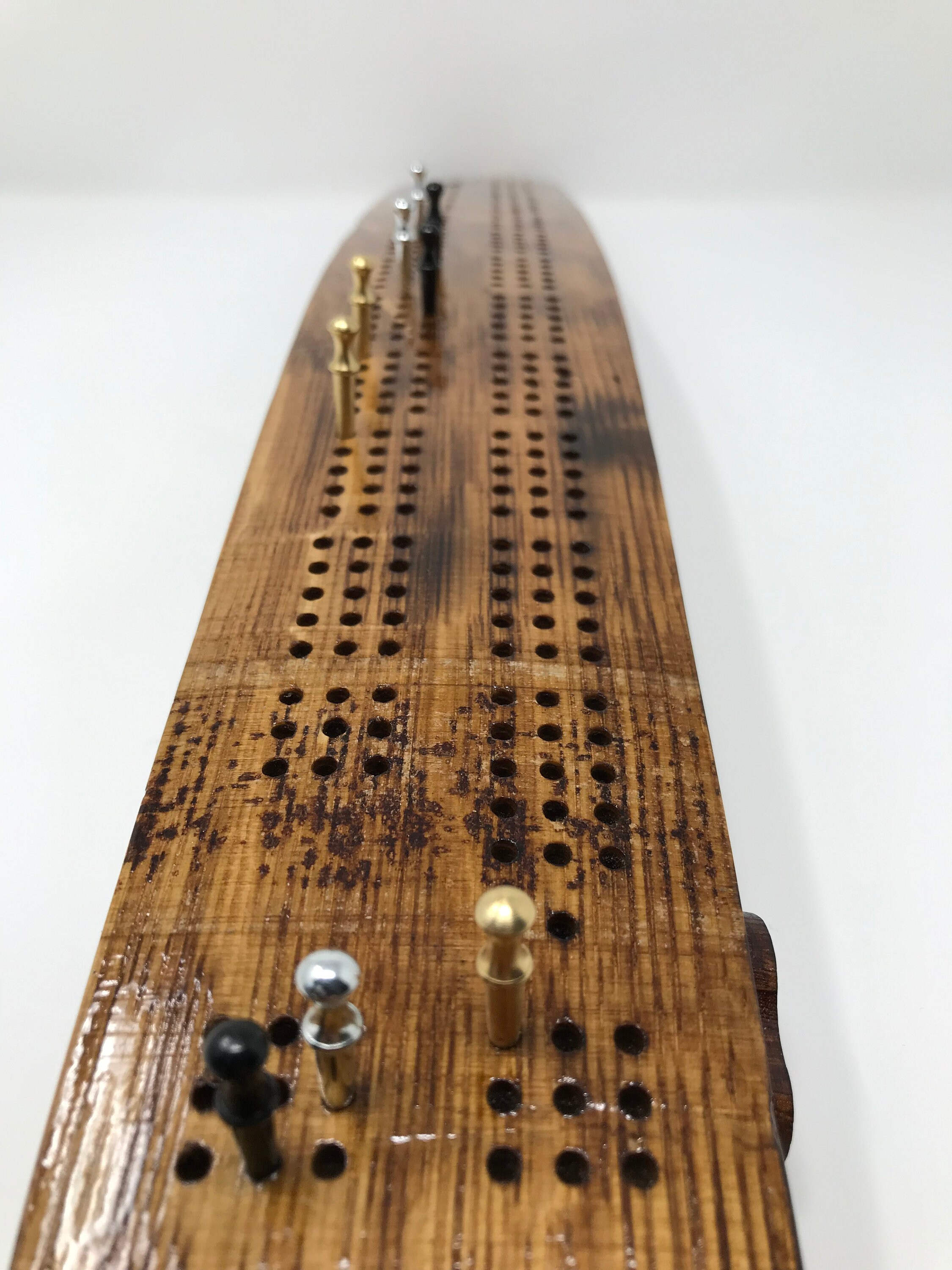 Wine Stave Cribbage Board - Etsy
