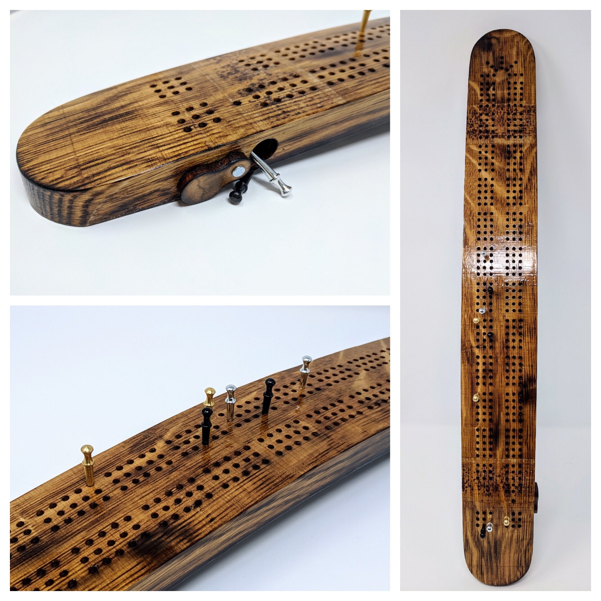 Wine Stave Cribbage Board - Etsy