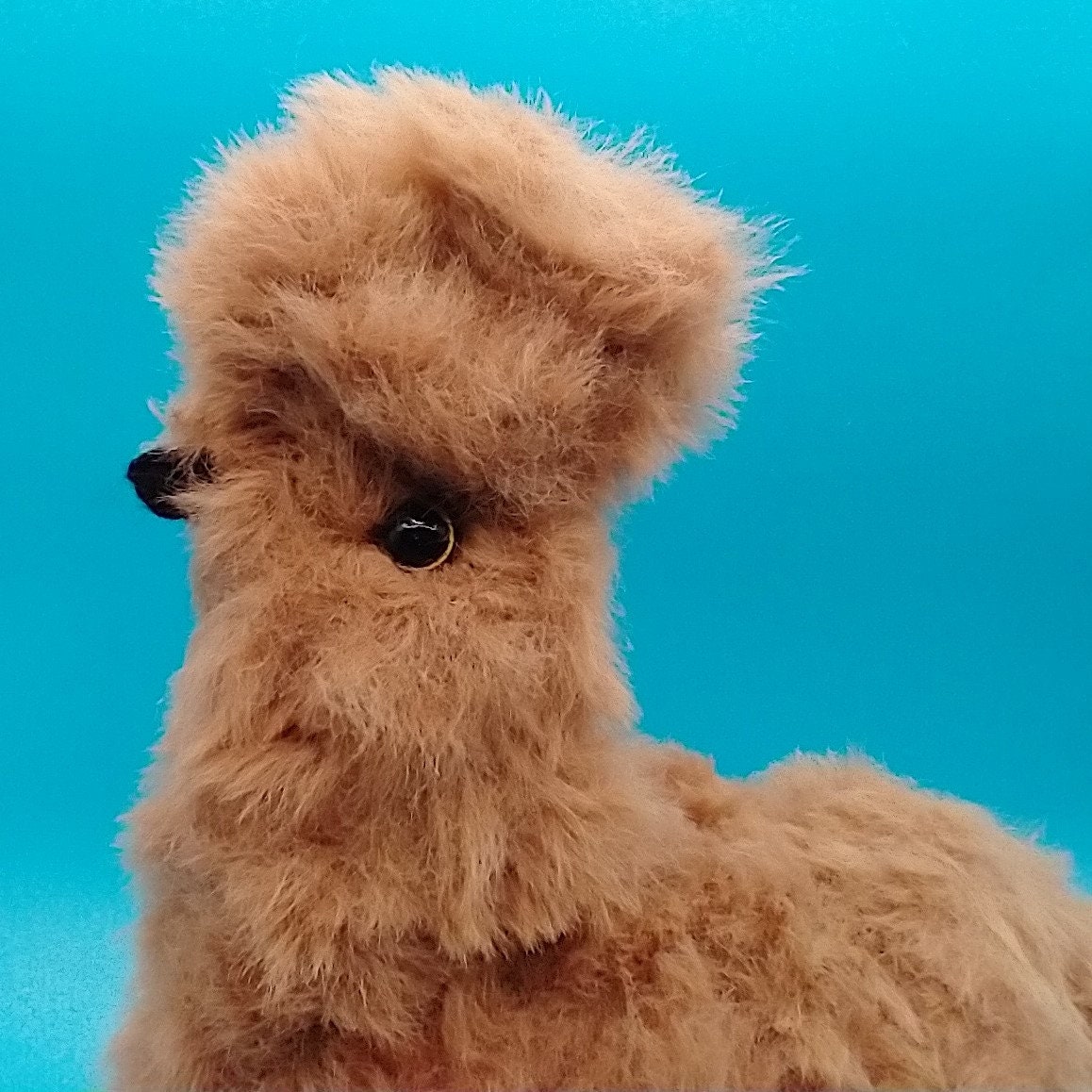 Silkie Chicken Plush, Buff Frizzle Bantam Hen, Stuffed Rooster ...