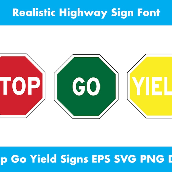 Stop Go Sign - Etsy