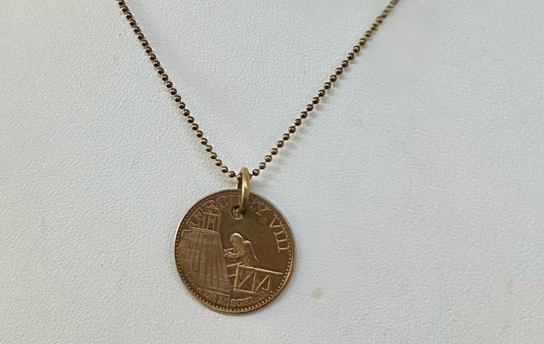 Vintage NASA Mercury VIII Mission 1962 Medallion Necklace - Etsy