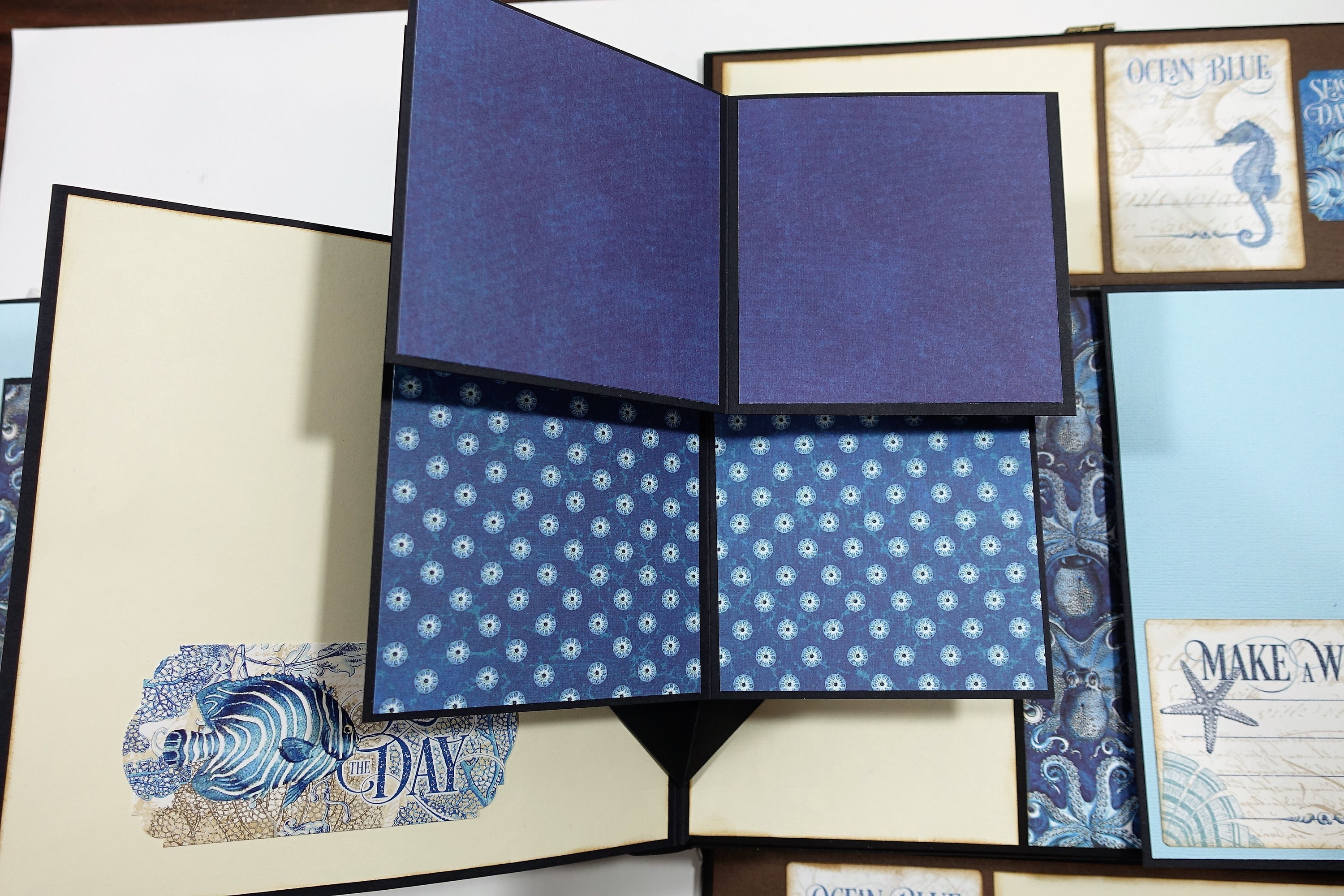 Mini Album Tutorial. DIY Pop up Book Handmade Photo Album - Etsy