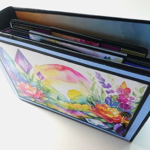 Watercolor Rainbow Bundle - Video Tutorial, PDF Cutting Guide and Huge ...