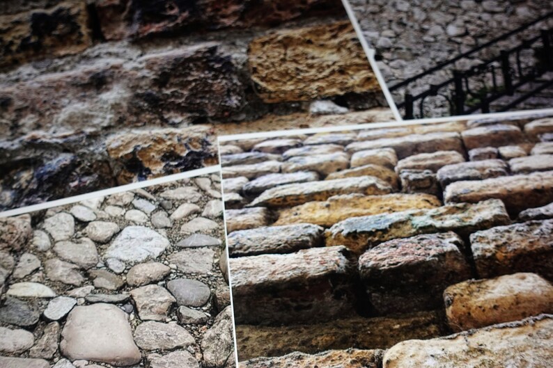 Brick and Wall Textures, Printable Paper, Digital Background Paper Old ...