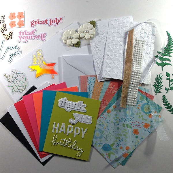 Card Making Kit - Etsy