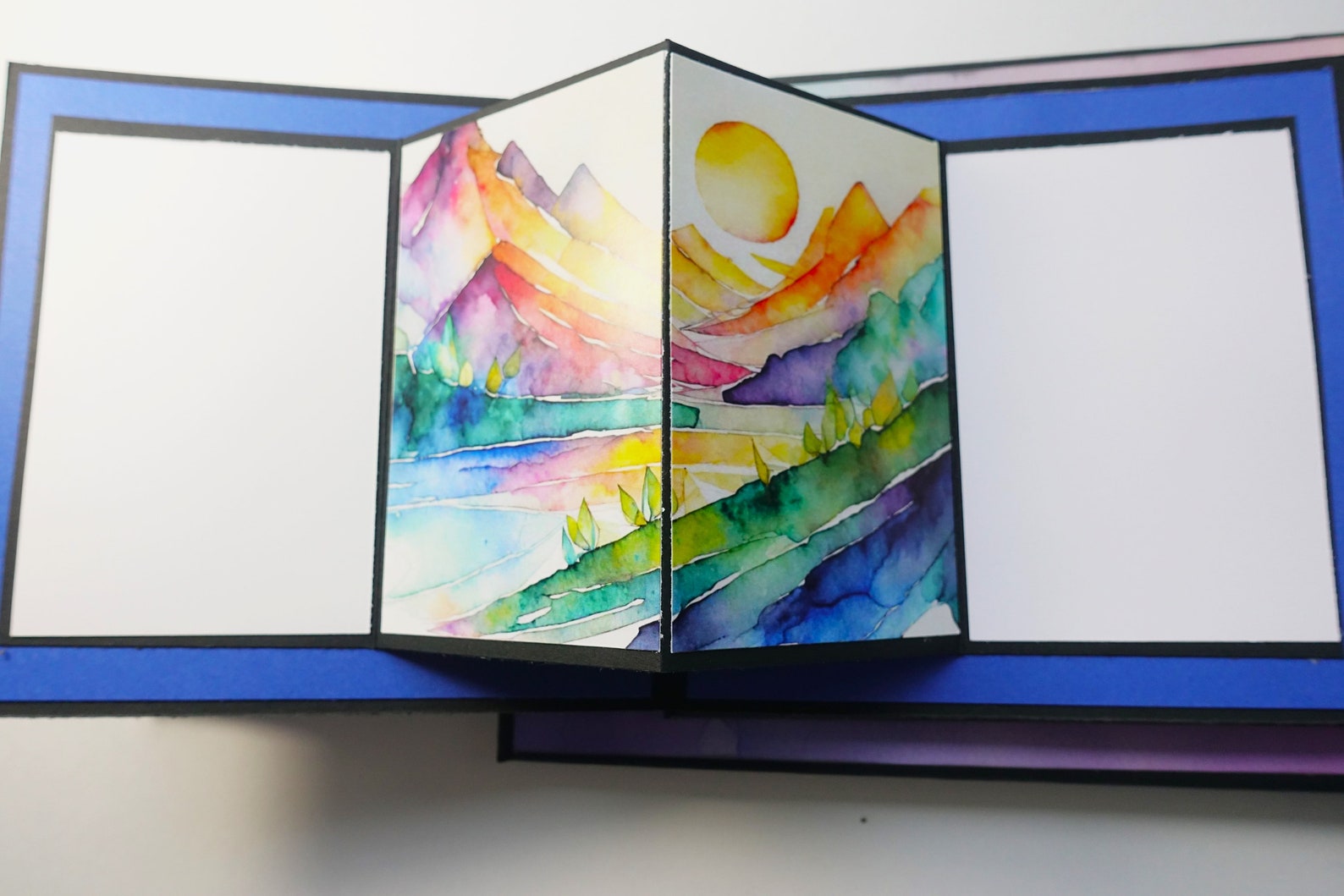 Watercolor Rainbow Bundle - Video Tutorial, PDF Cutting Guide and Huge ...