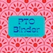 Editable Canva Template PTO Binder for President Form Templates Tracker ...