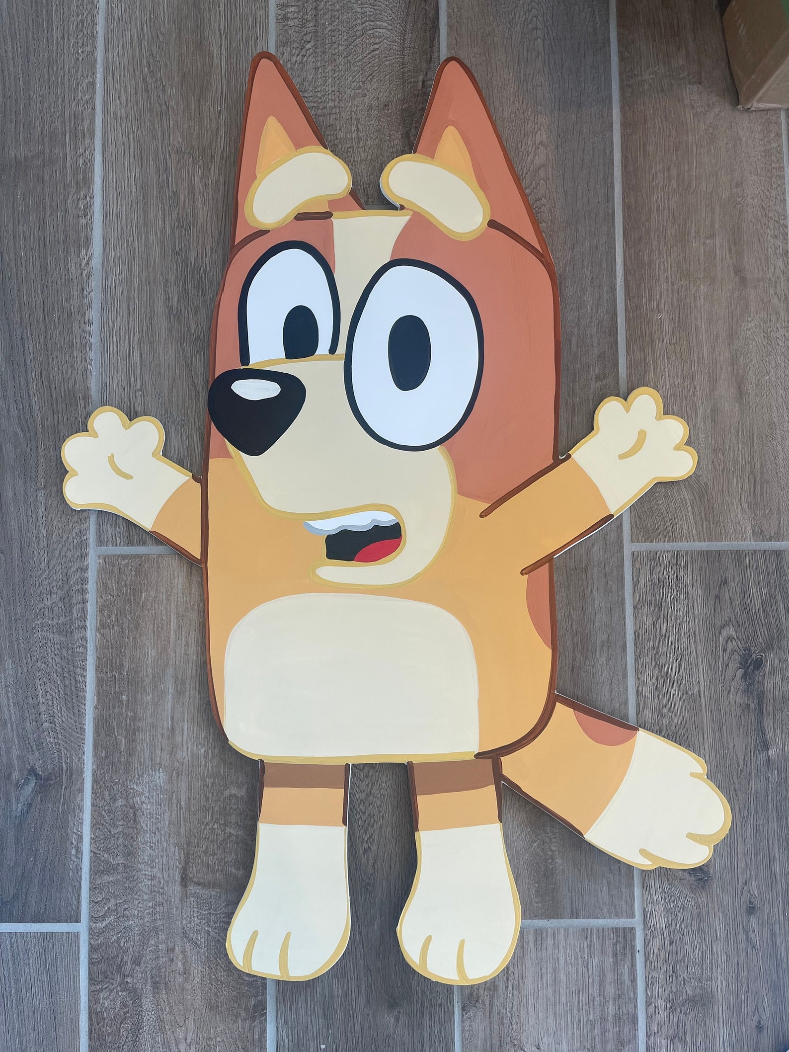 1 Blue Dog or Friends Cutout/prop - Etsy