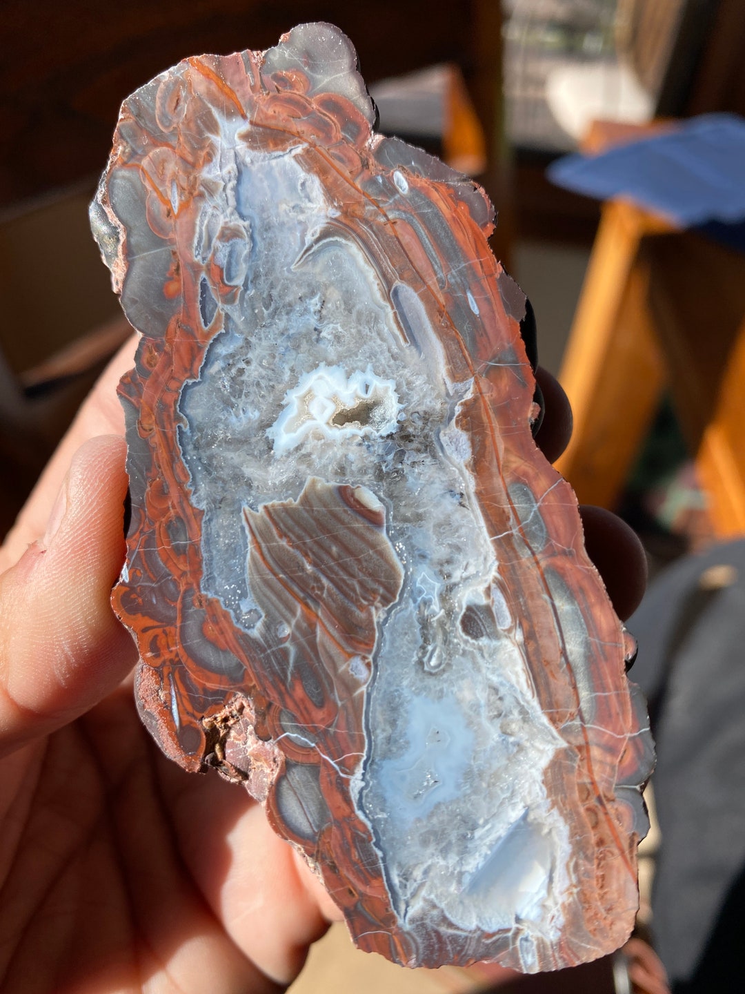 Lava Cap Thunderegg - Etsy