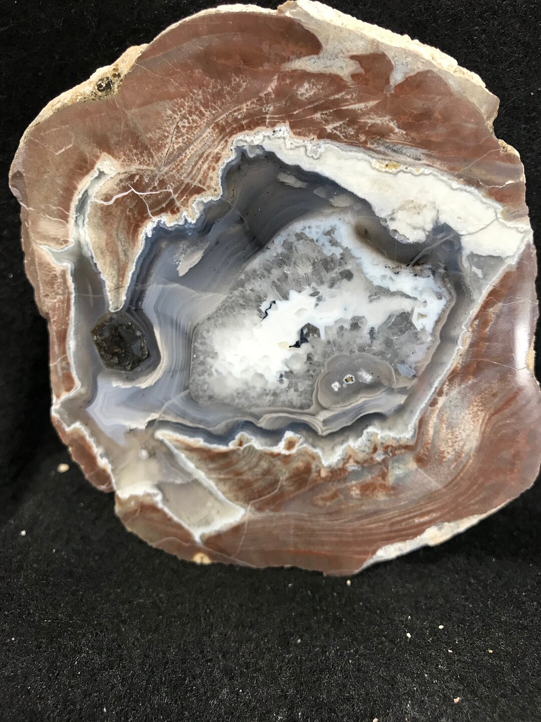 Lava Cap Thunderegg - Etsy