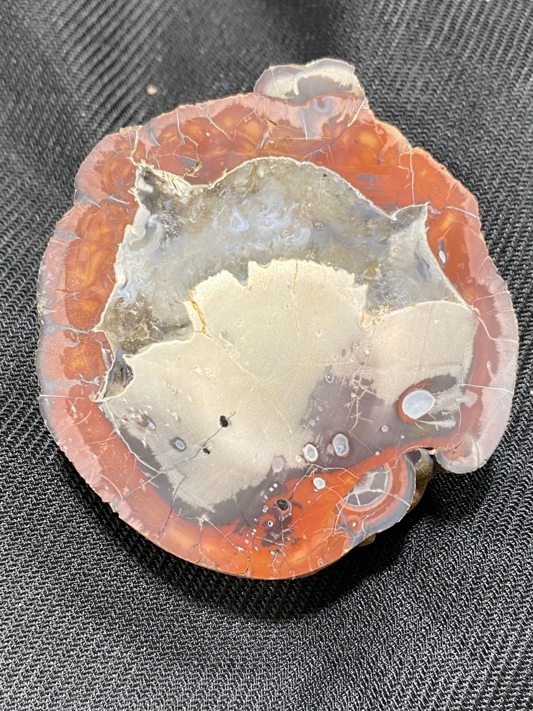 Lava Cap Thunderegg - Etsy