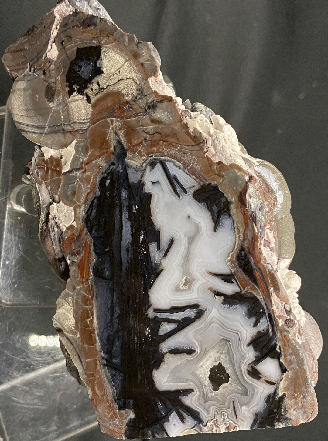 Lava Cap Thunderegg Pair - Etsy