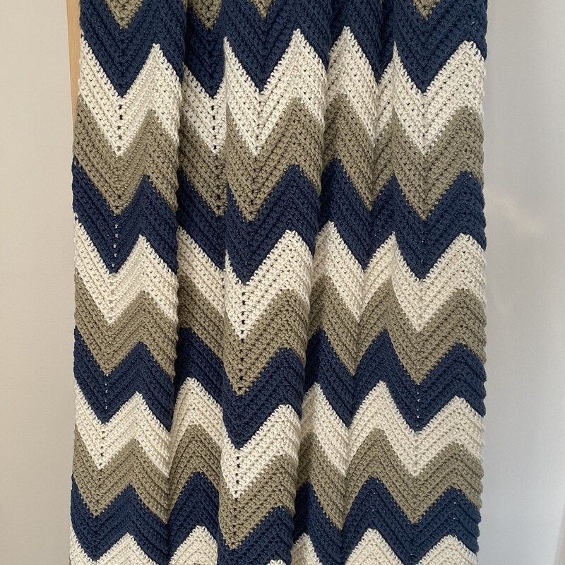 Chevron Afghan - Etsy