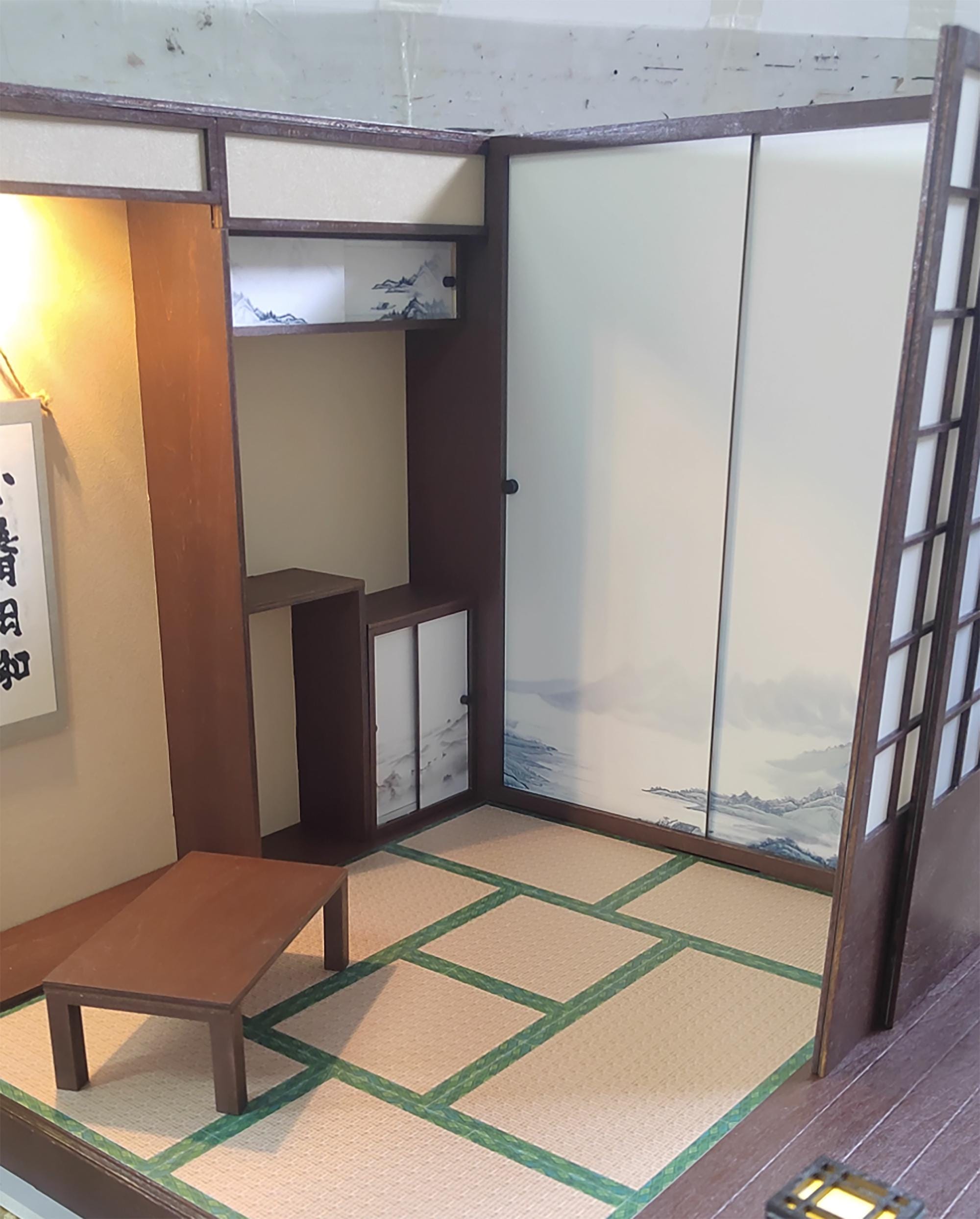 1:6 Scale Japanese-style Miniature Room Kit – DIY Unassembled Dollhouse ...