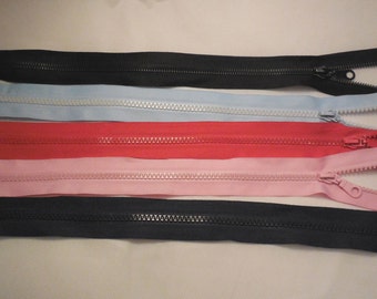 5.25 13cm Closed End Super Chunky Zip Plastic Zipper - Etsy