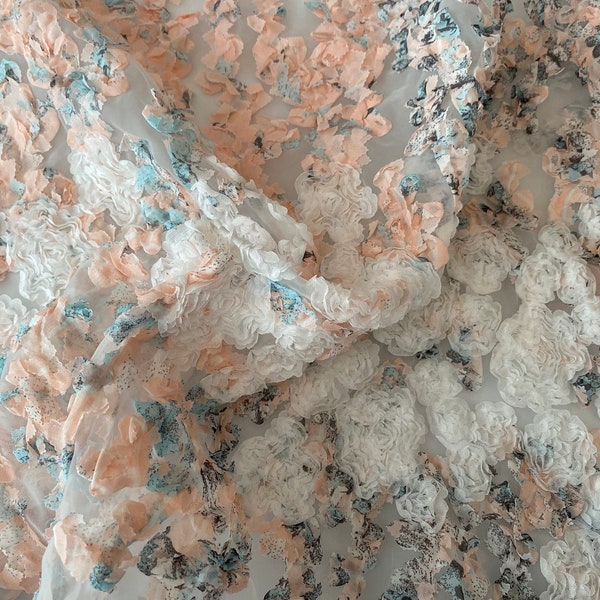 Printed Chiffon Texture Fabric - Etsy