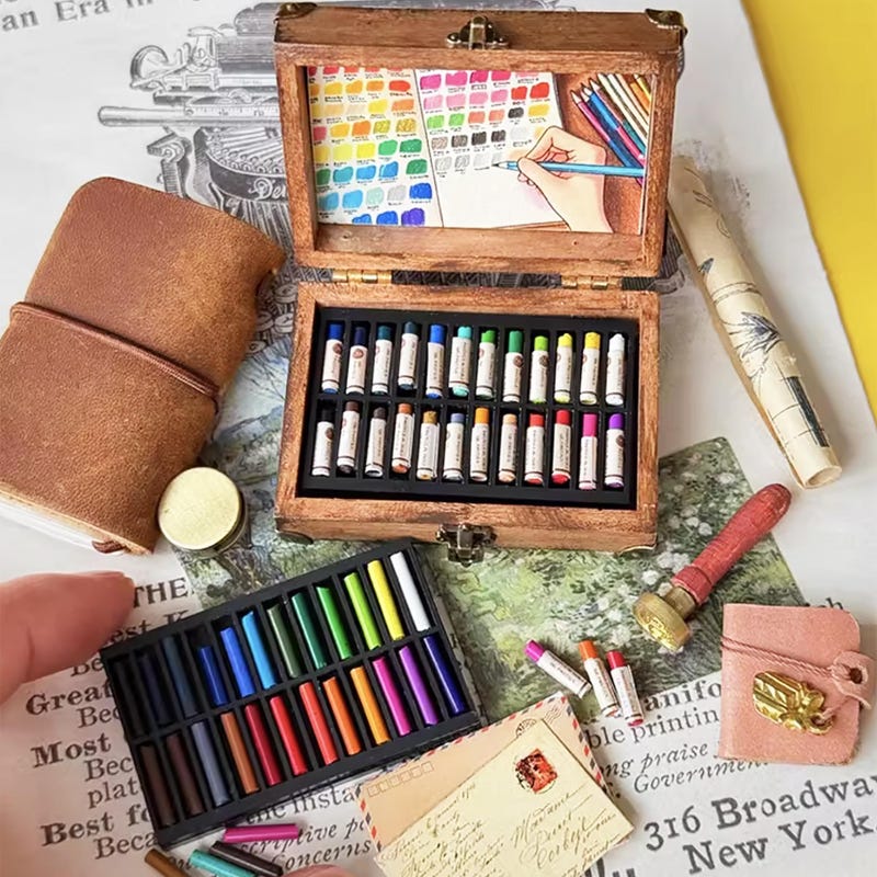 Mini Oil Pastels - Etsy UK